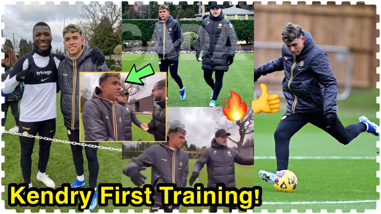 KENDRY PÀEZ FIRST CHELSEA TRAINING SESSION!🔥Chelsea New Signee First ...