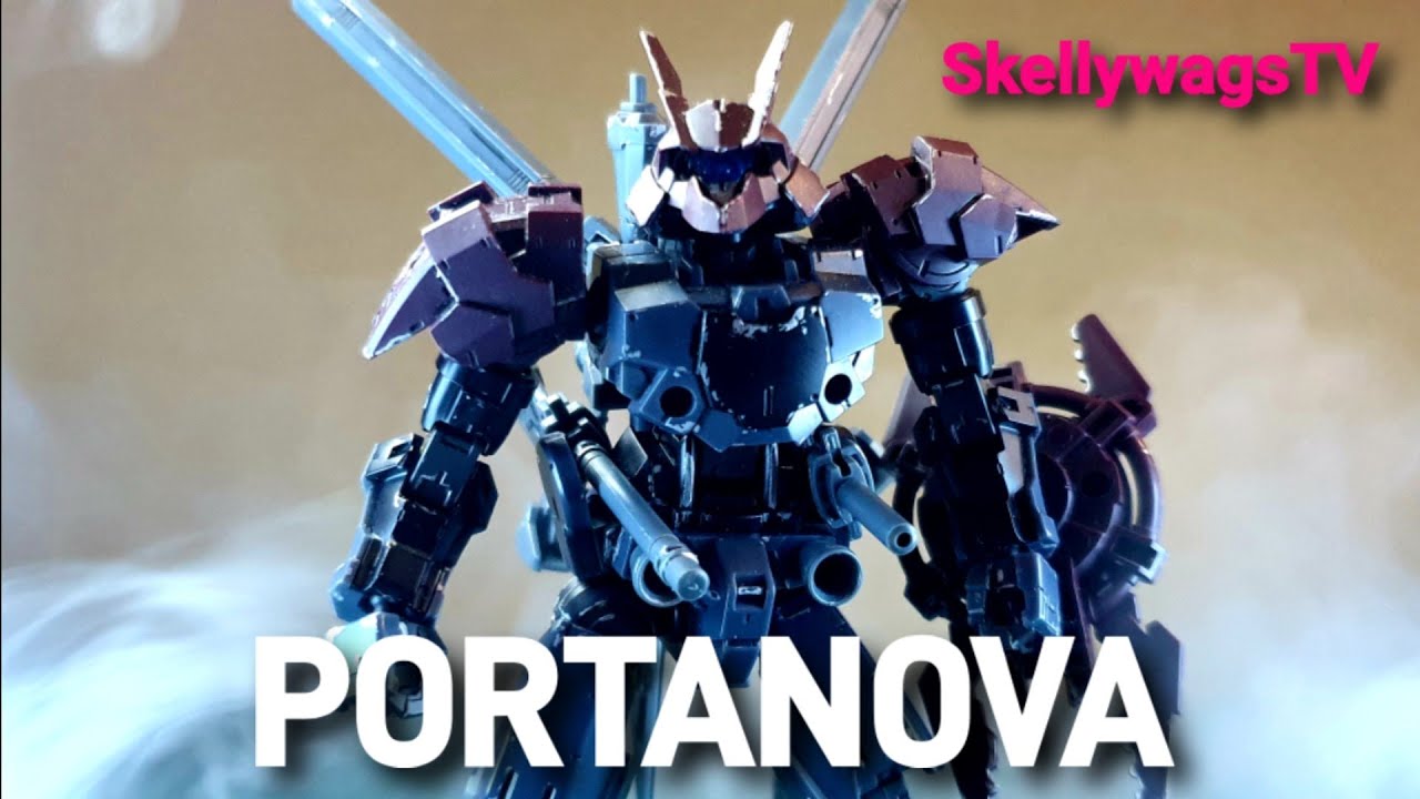 1/18 showcase with 30MM Portanova model kit and option parts - YouTube