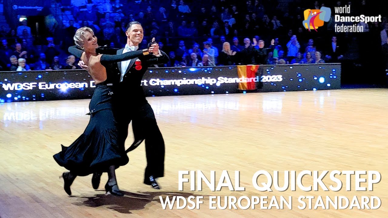 Tomas Fainsil & Violetta Fainsil | Quickstep | WDSF European Championship 2023 - YouTube
