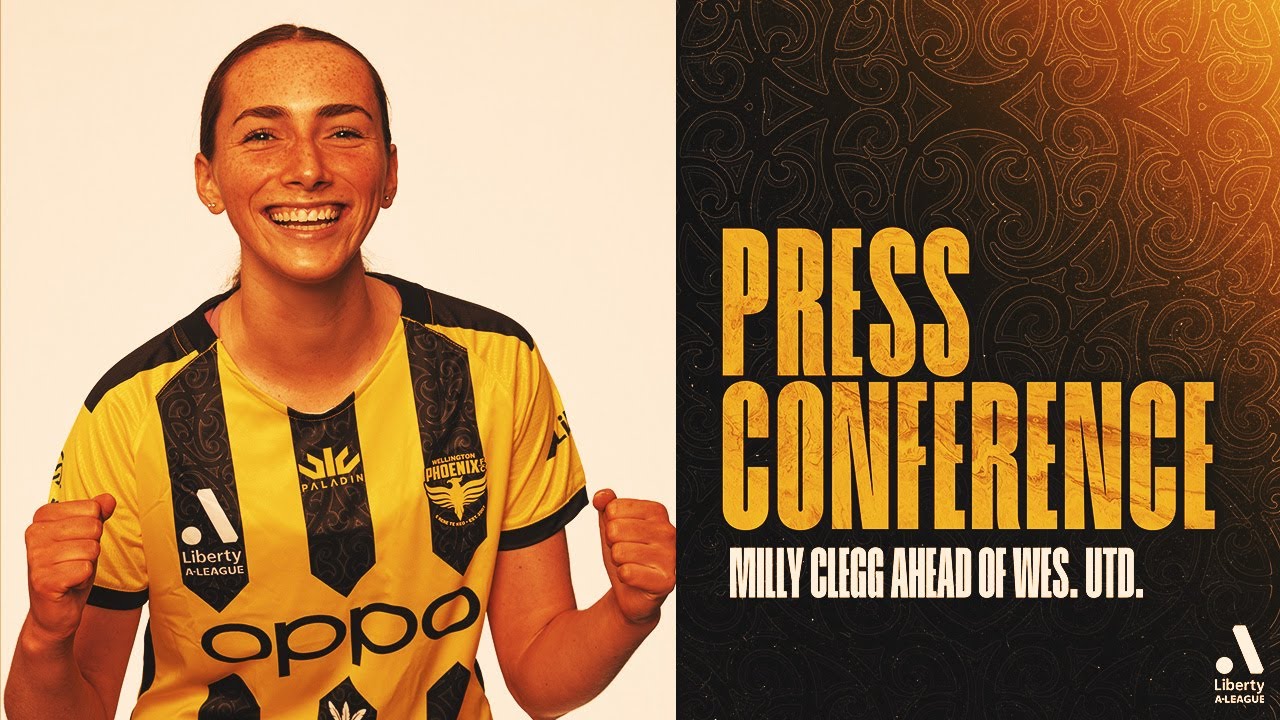 Press Conference | Milly Clegg ahead of Western United - YouTube