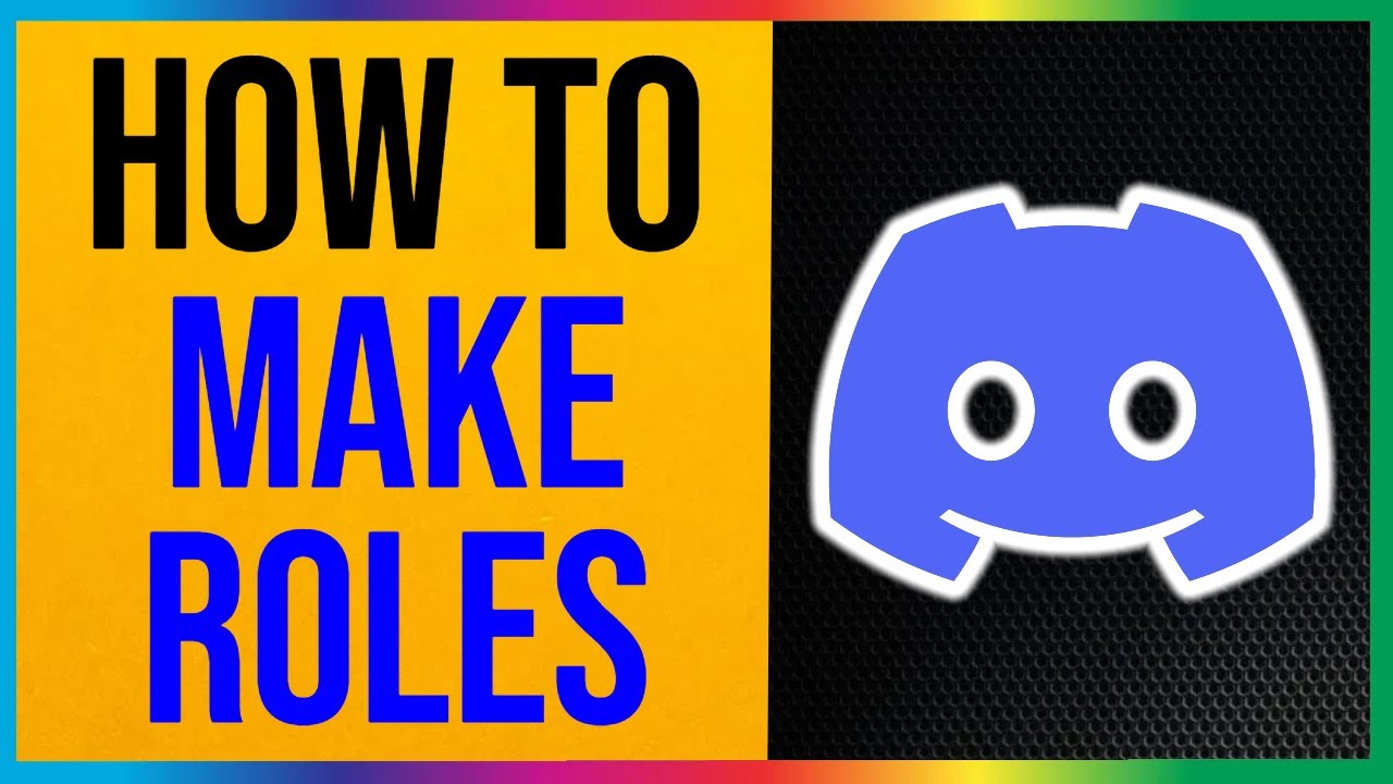 How to Make Roles in Discord (EASY) - YouTube