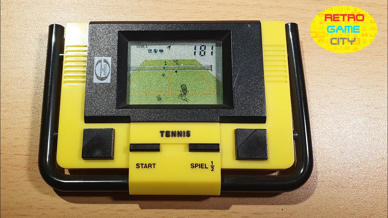 elite LCD game / Retro Handheld Tennis - YouTube