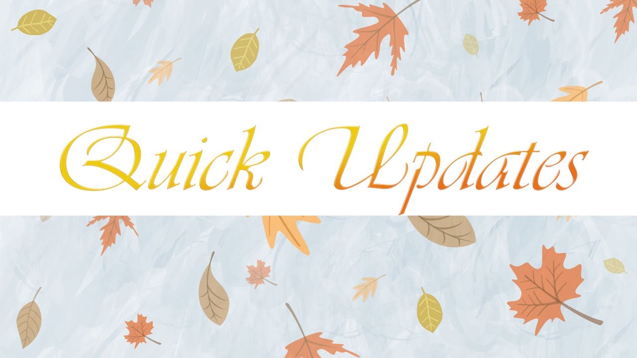Quick Updates - YouTube