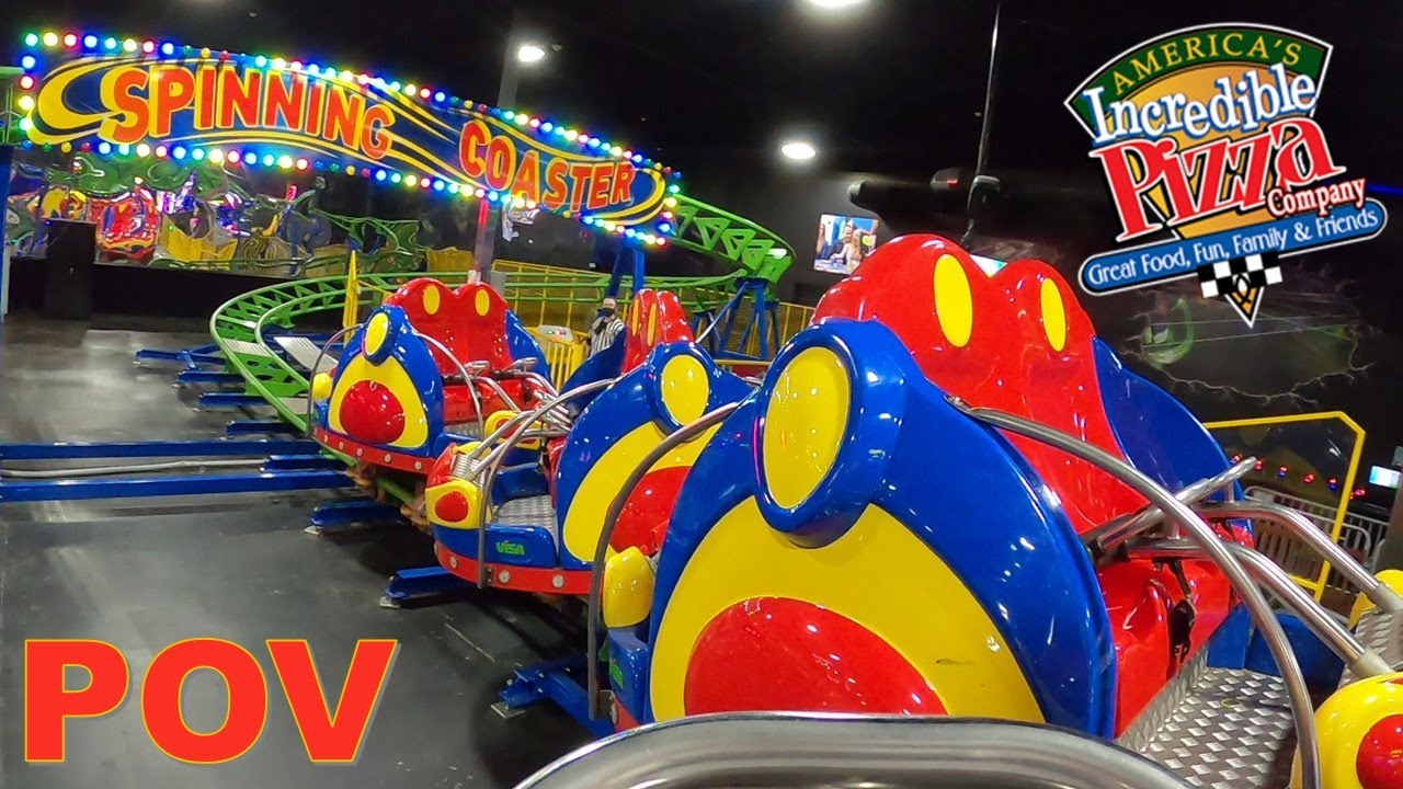 Spinning Coaster POV, Tulsa's Incredible Pizza Company SBF Visa Spinner ...