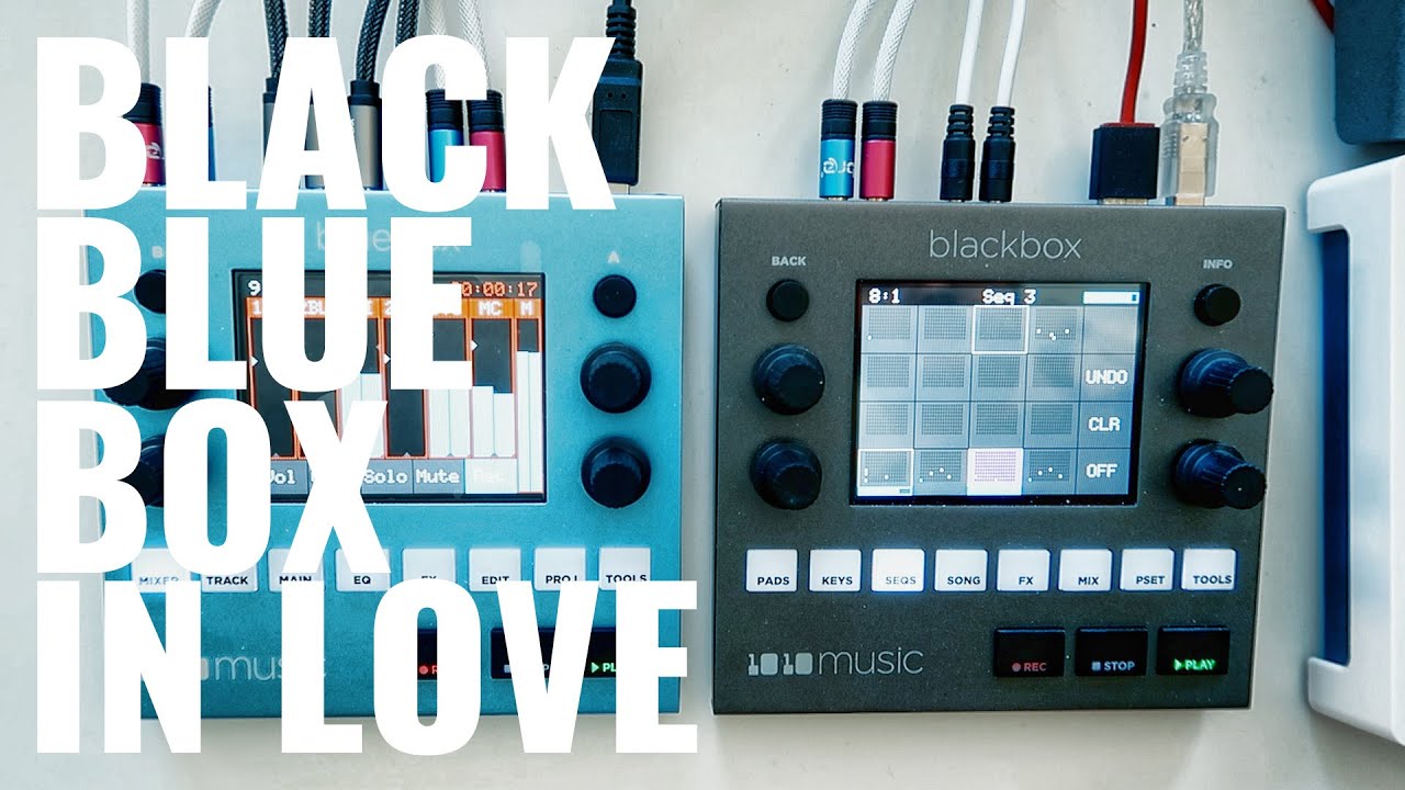 1010 Music Black / Blue Box + Access Virus TI + MicroCosm - YouTube