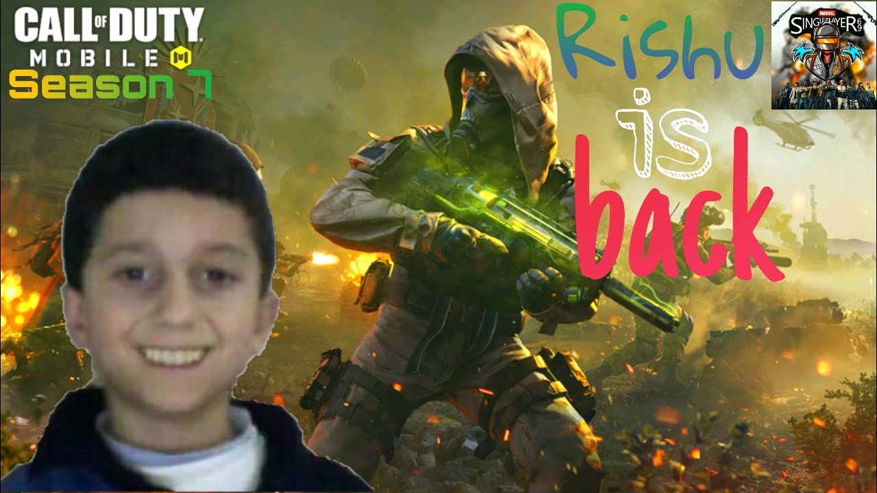 Rishu is back | Call of Duty Mobile | Battle Royale Season 7 | - YouTube