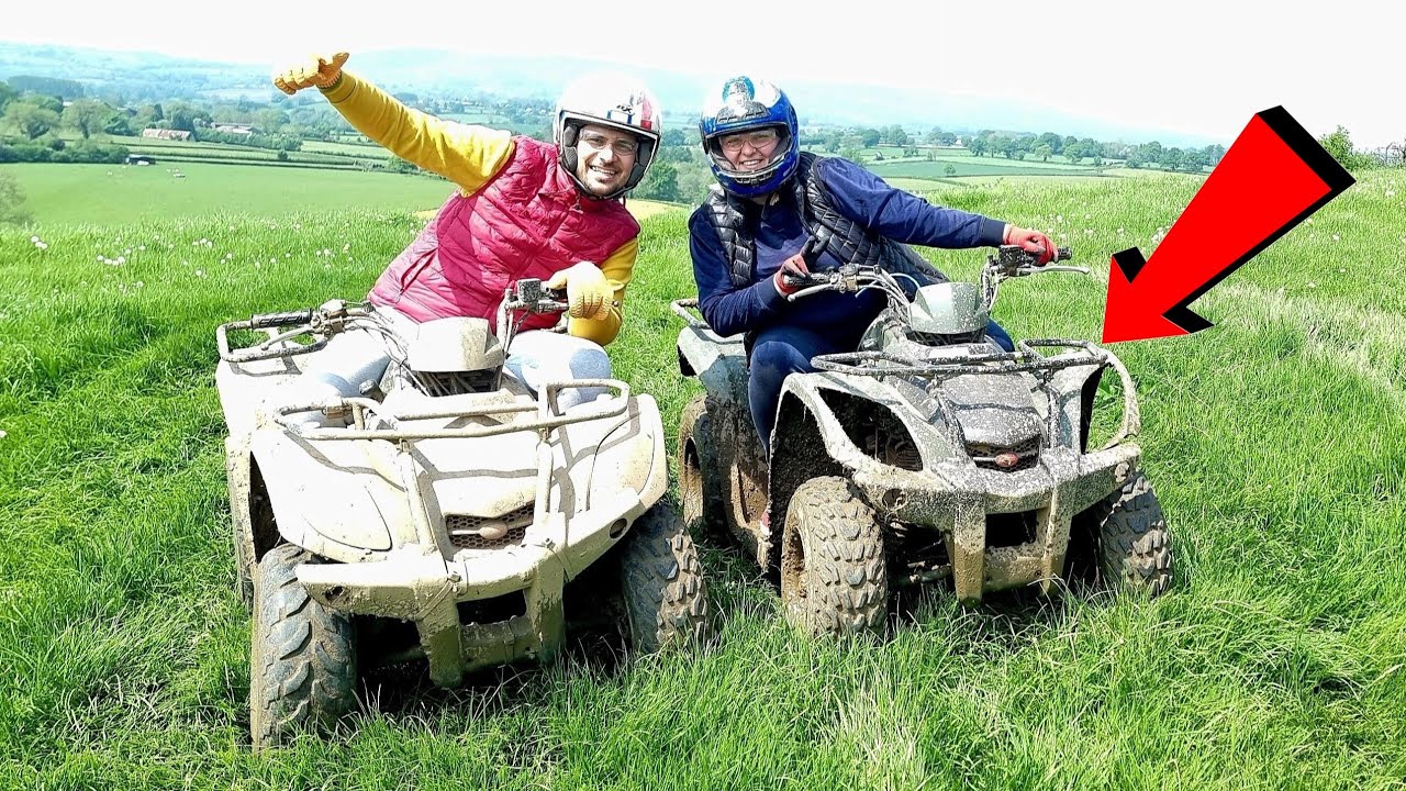 Prima Data Cu ATV-ul ! *a plans rau* - YouTube