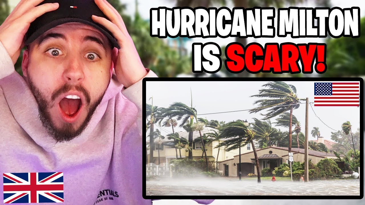 Brit Reacts to Hurricane Milton GETTING SCARY! - YouTube