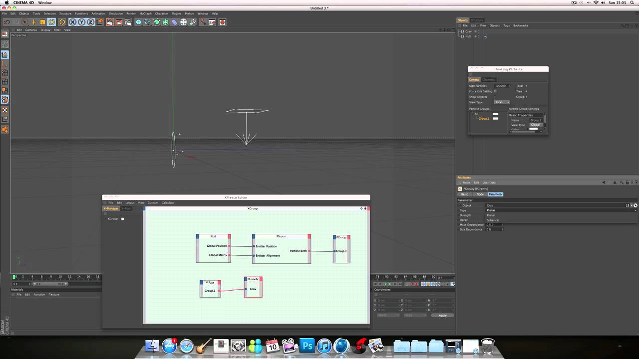 Cinema 4D Intro to Thinking Particles + Xpresso Part 2 - YouTube