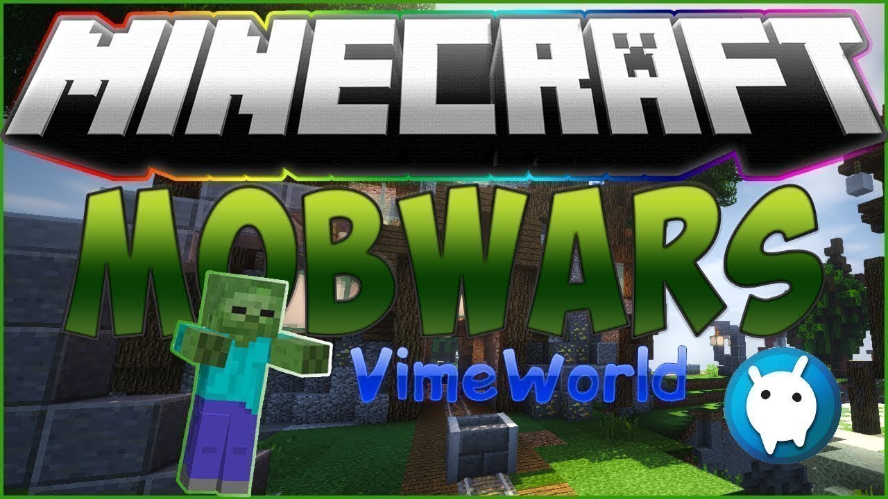 Задавили Мобами. I Minecraft Mob Wars I - YouTube