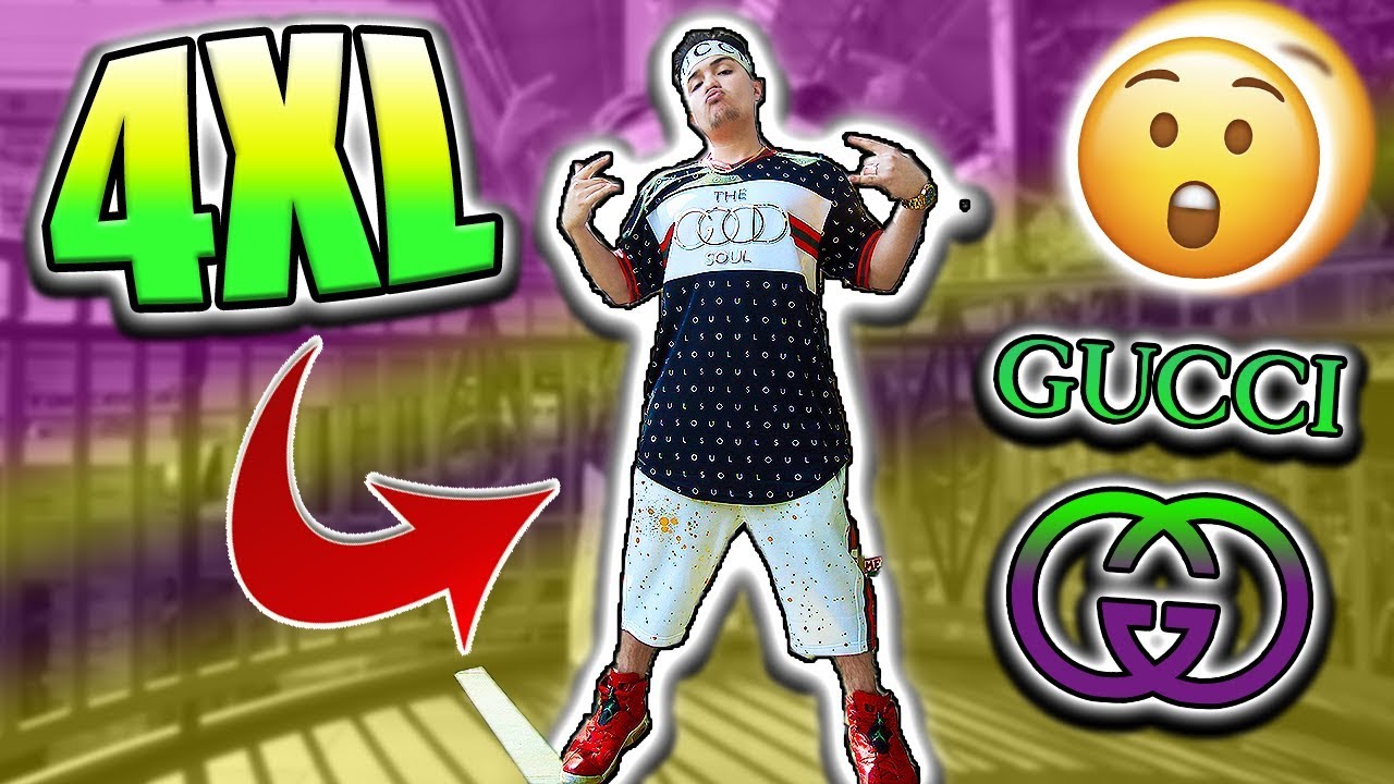 WEARING 4XL DESIGNER TO THE MALL!! - YouTube