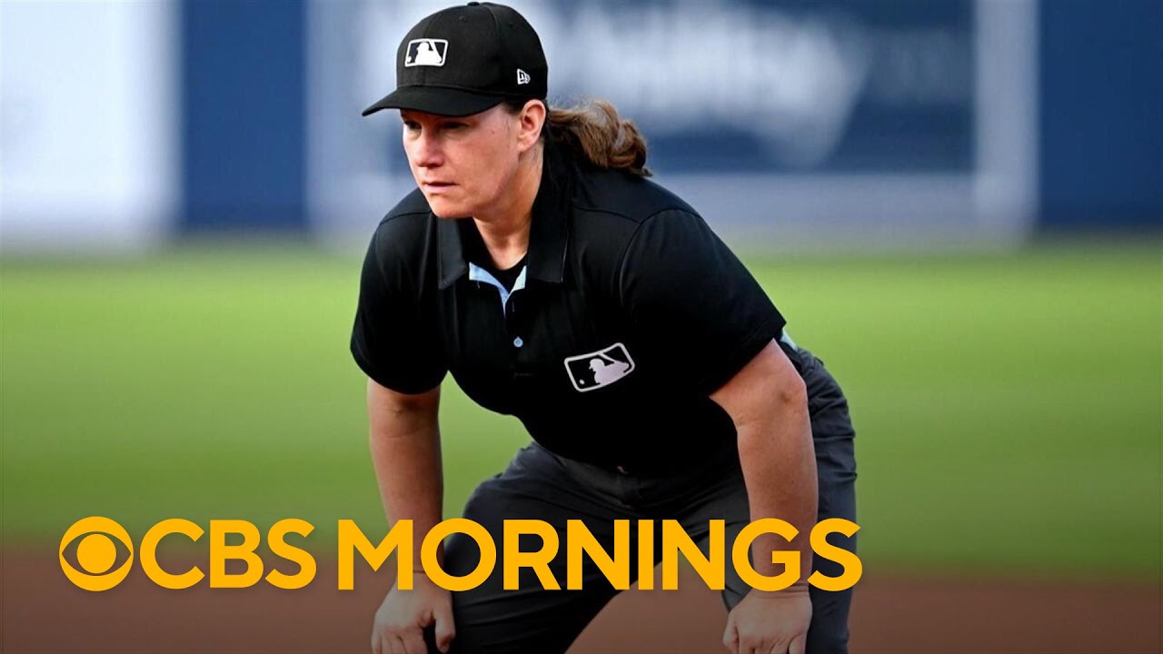 Meet the first female umpire being called up for a regular season MLB ...