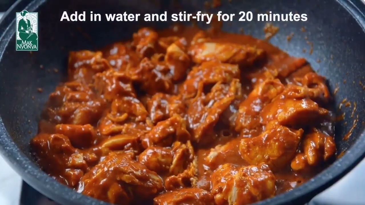 Mak Nyonya Rendang Paste - YouTube