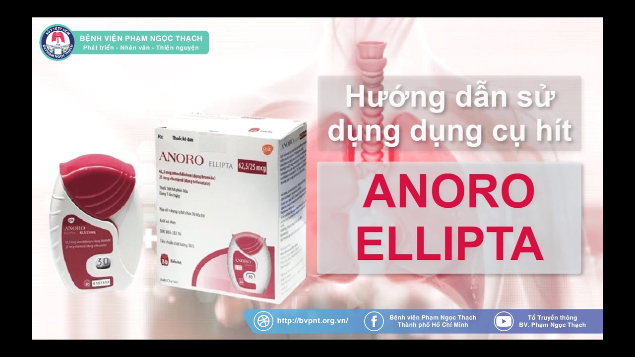 💪💪💪HƯỚNG DẪN SỬ DỤNG DỤNG CỤ HÍT SỐ 6 - ANORO ELLIPTA💪💪💪 - YouTube