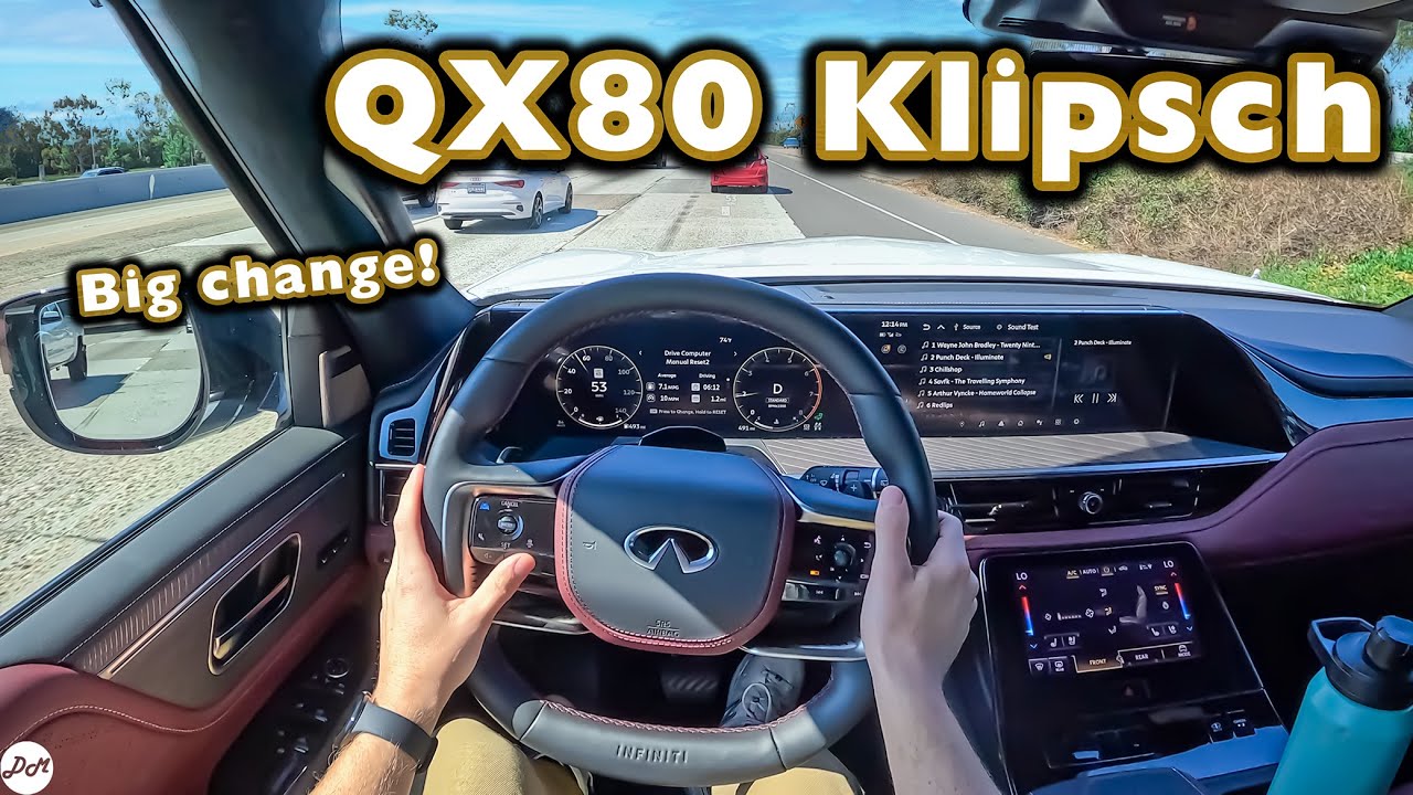 2025 Infiniti QX80 – Klipsch Reference Premiere 24-speaker Sound System ...