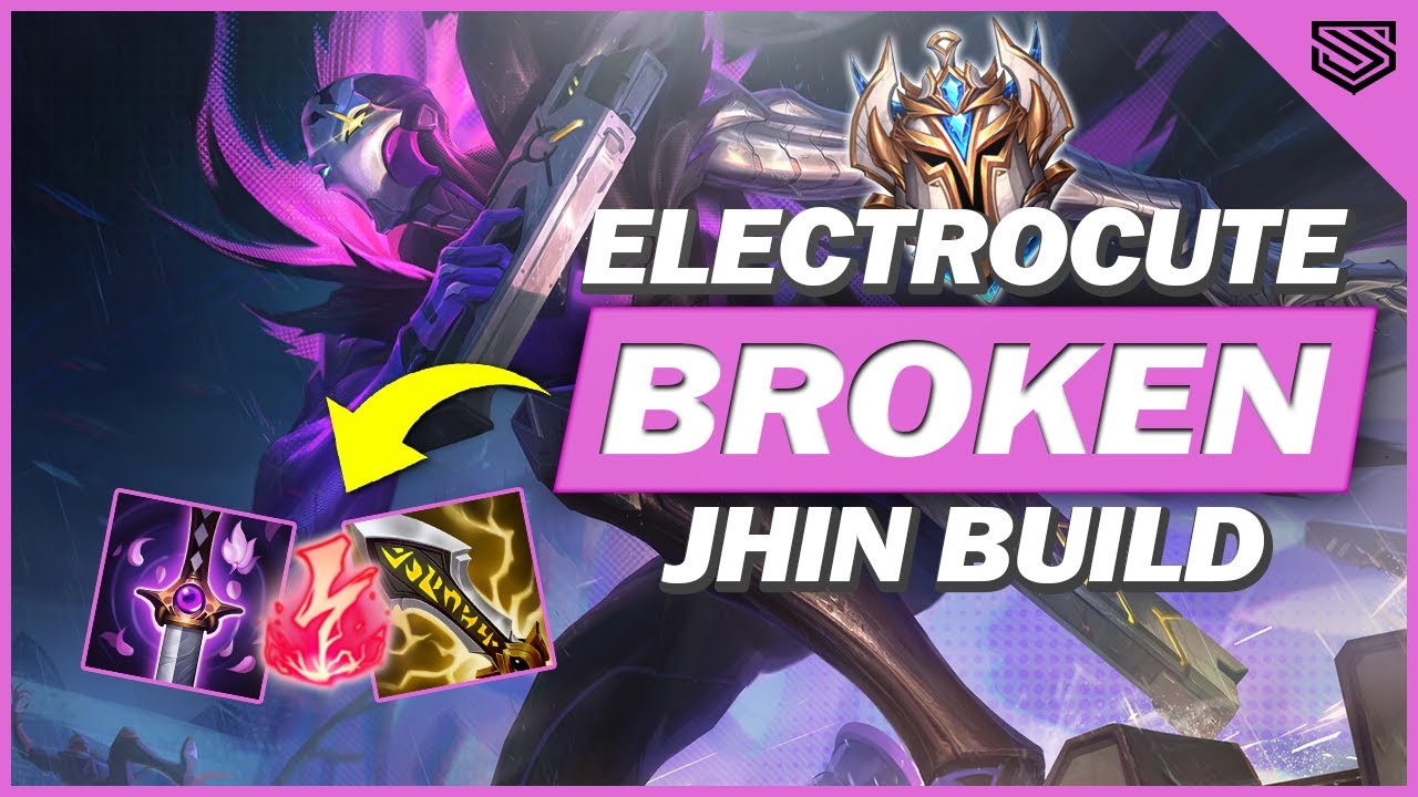 NEW JHIN BUILD WITH ELECTROCUTE 🔥 CHALLENGER GAMEPLAY - Best Jhin Build ...