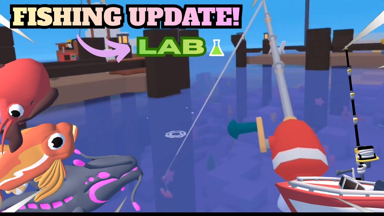 The NEW FISHING UPDATE is SUPER COOL! - YouTube