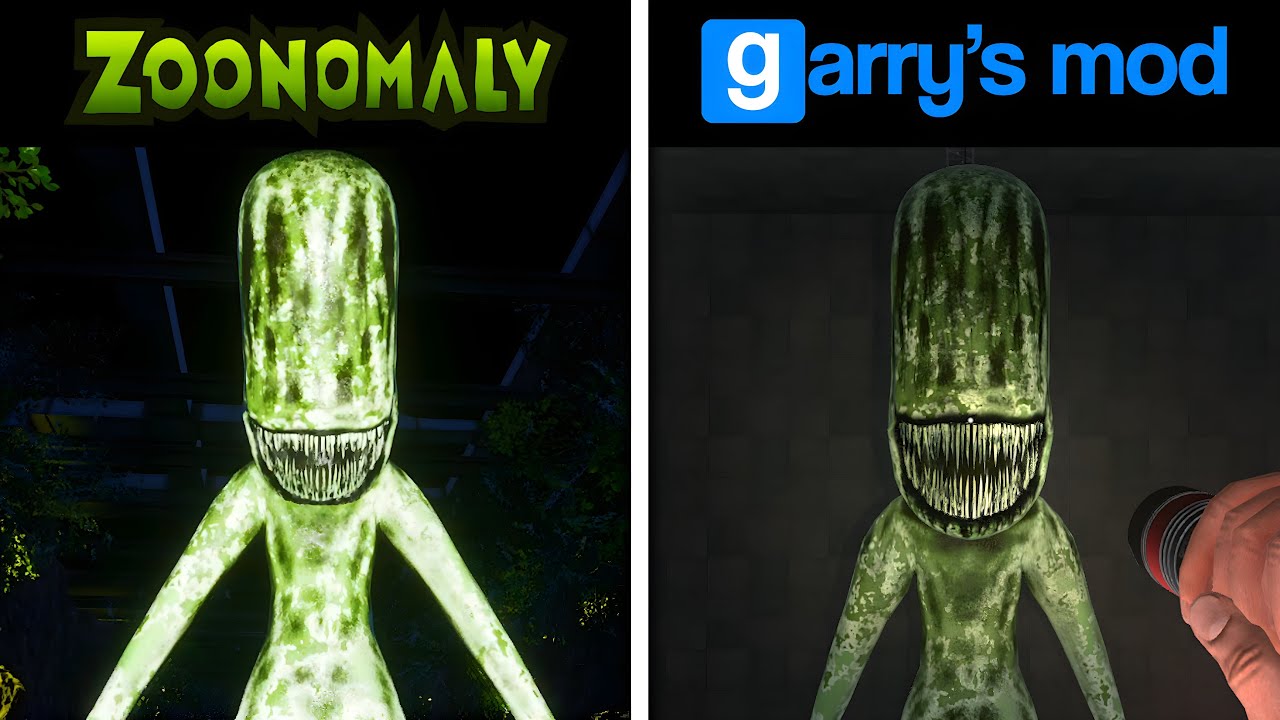 Stick Spider in Zoonomaly VS Garry's Mod - YouTube