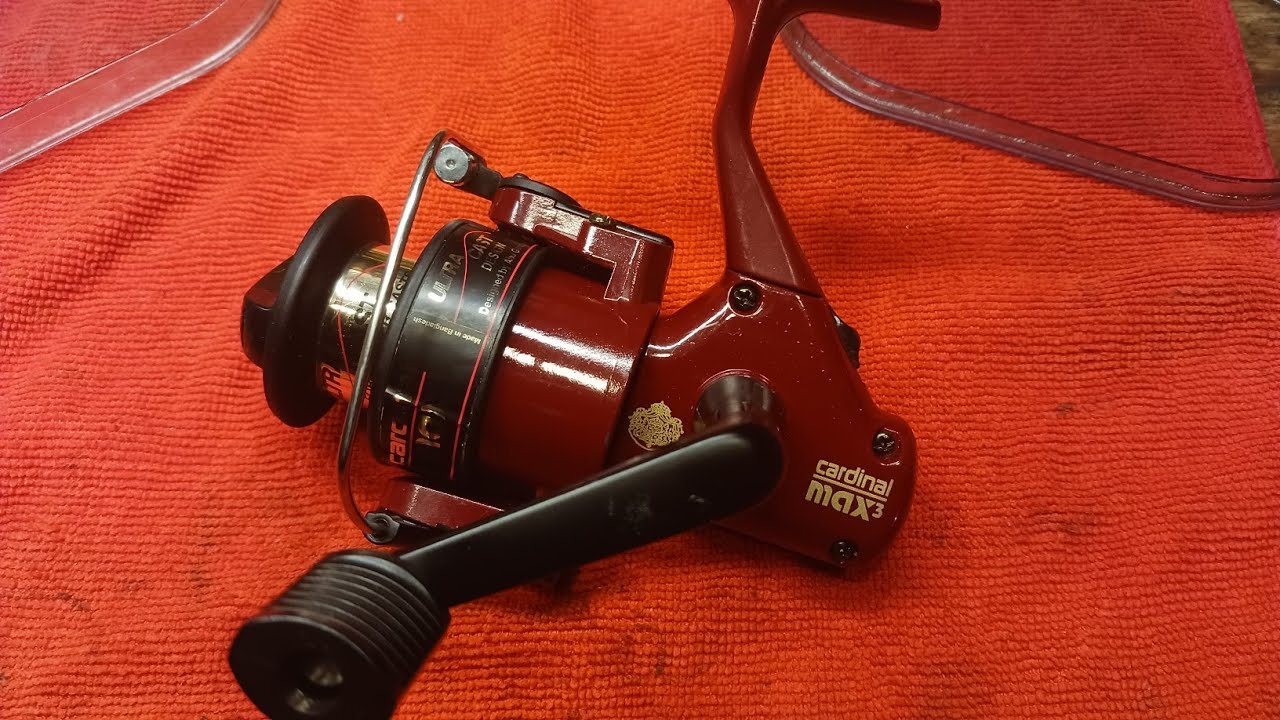 Abu Garcia Cardinal Max 3 Ball Bearing Spinning Reel Service - YouTube