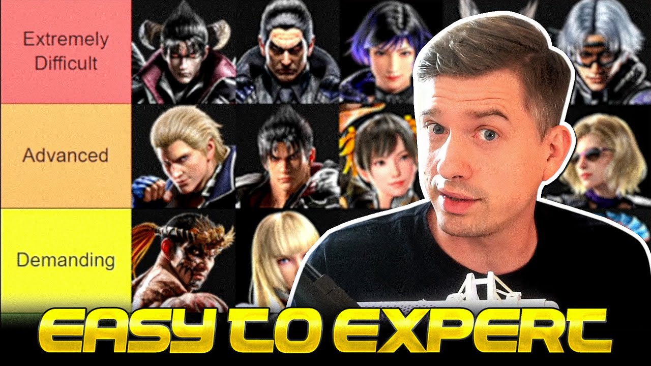 Tekken 8 Character Difficulty Tierlist... How Easy Is It? - YouTube