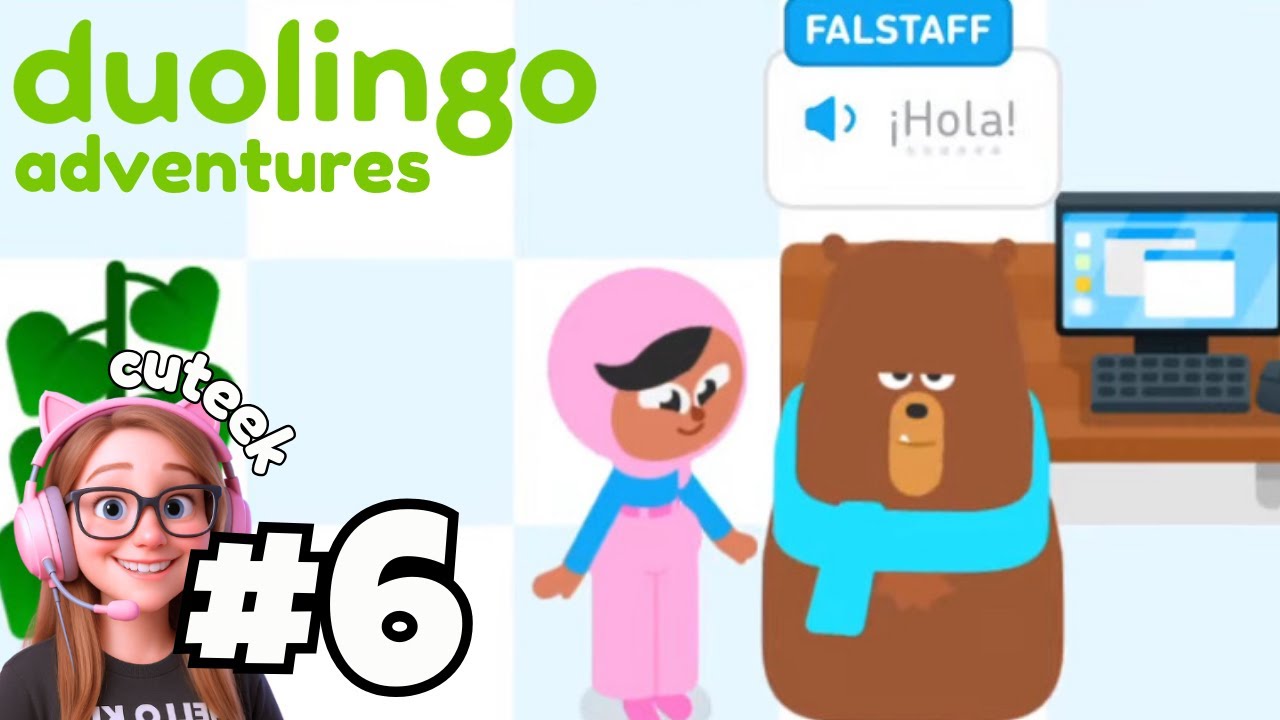 Duolingo Adventures Game - Nice To Meet You! - Learn Spanish Level 6 - YouTube