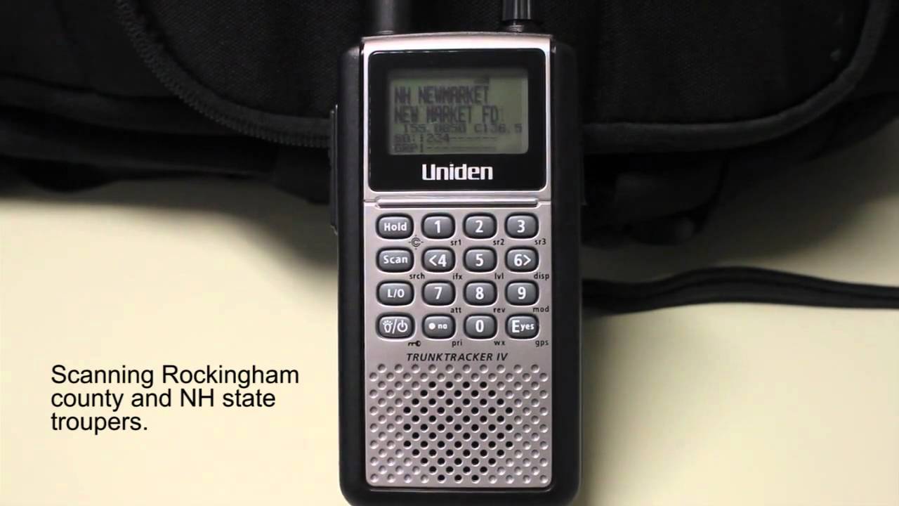 Uniden Bearcat 396XT - YouTube