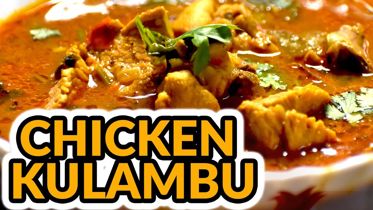 Chicken Kulambu in Tamil || Easy Chicken kulambu in tamil || Chicken ...