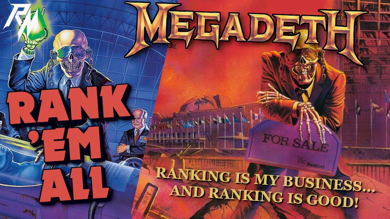 MEGADETH: Albums Ranked ☢️ (From Worst to Best) - Rank 'Em All ☢️ - YouTube