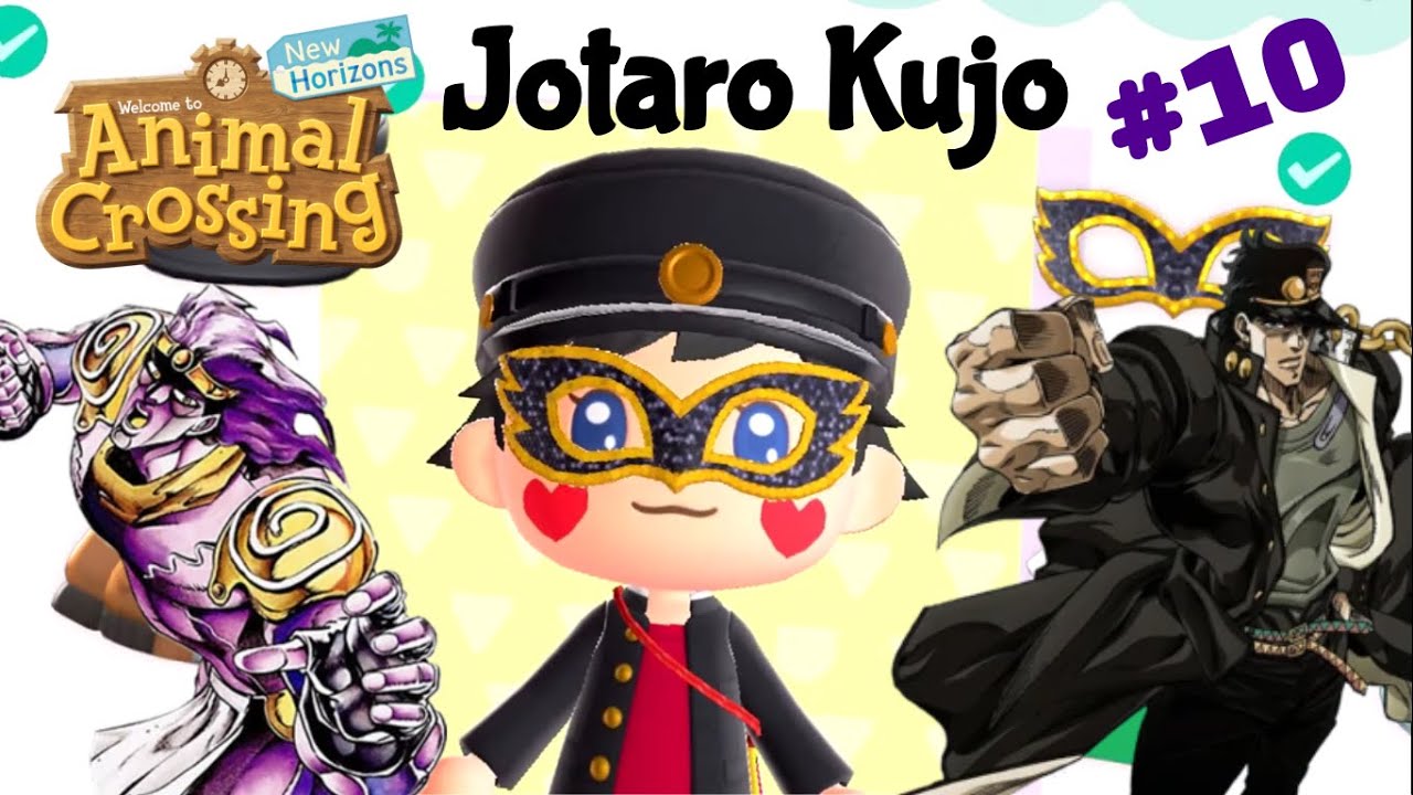 Cosplaying Jotaro Kujo From JoJo's Bizarre Adventure! | Animal Crossing ...