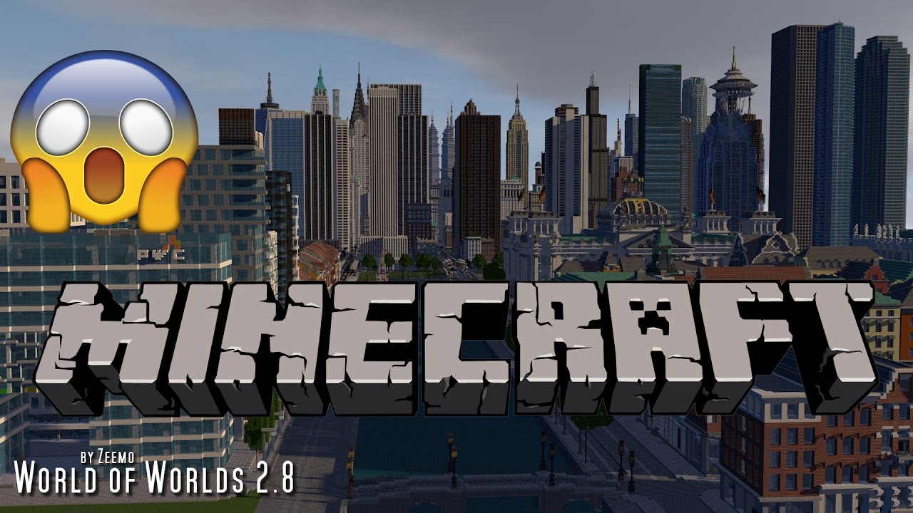 Buildings Of The World | Minecraft Map Review | + Download Link - YouTube
