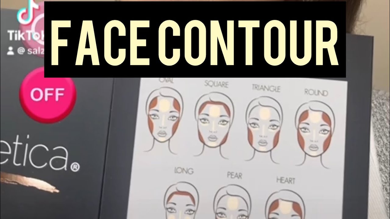 How to Contour your Face shape - YouTube