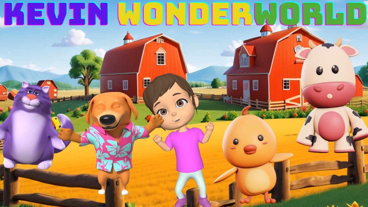 Dancing Farm Animals Adventures | Dancing Farm Animals Song | Fun ...