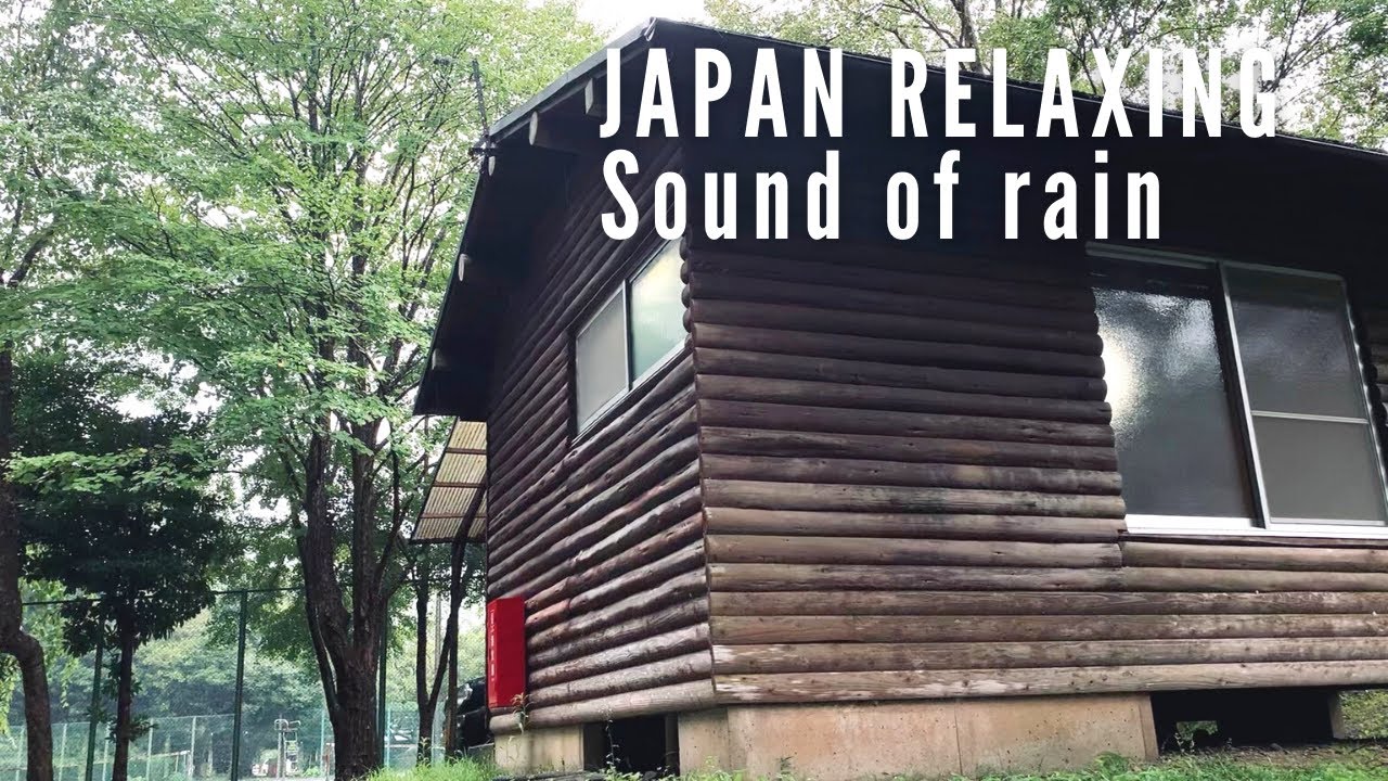 Japanese cottages and the sound of rain - Relaxing Nature Sounds ...