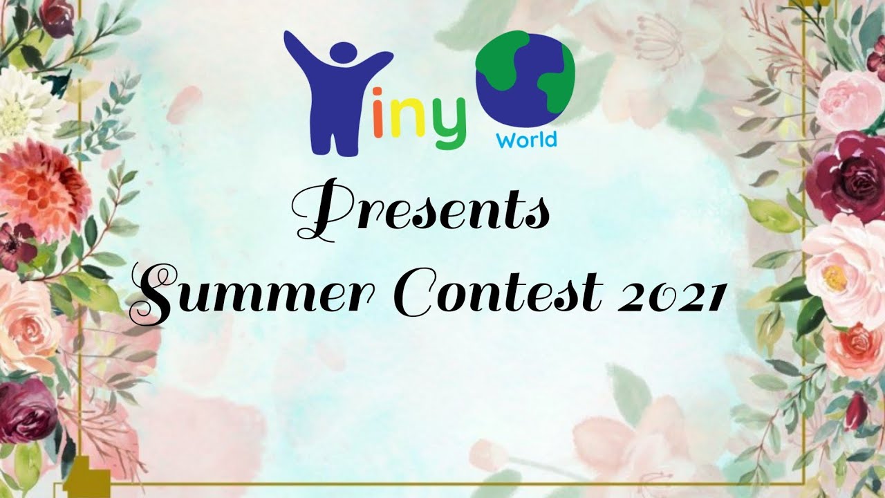 Summer contest 2021 Part 2 - YouTube
