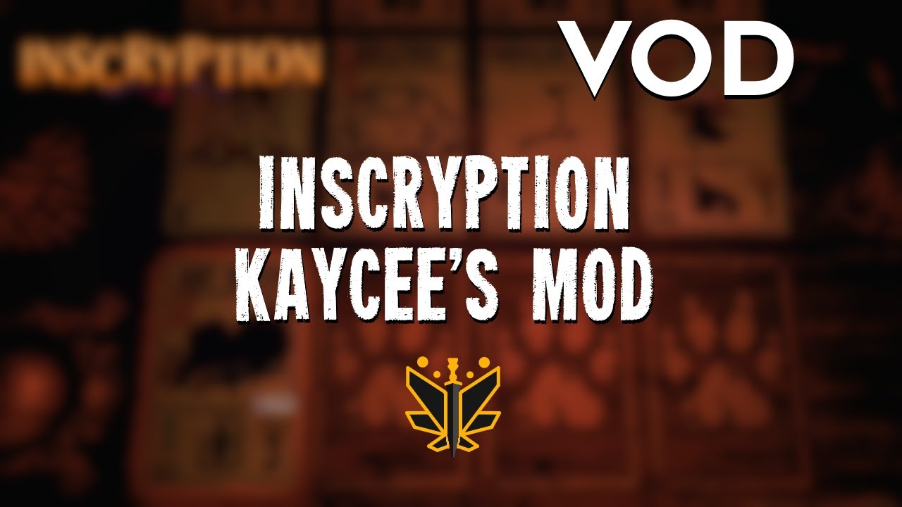Inscryption - Kaycee's Mod Stream [03/21/24] - YouTube