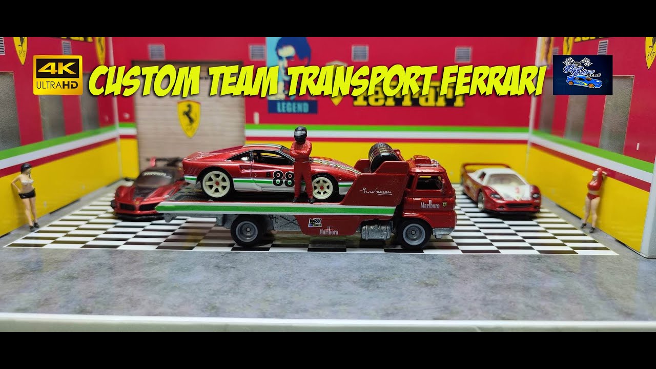 Custom Team Transport Ferrari - YouTube