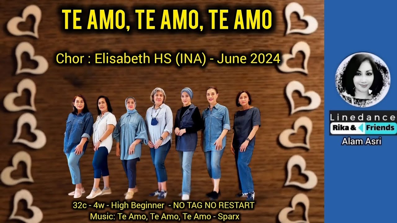 Te Amo, Te Amo, Te Amo - chor. Elisabeth HS (INA) - June 2024 - YouTube