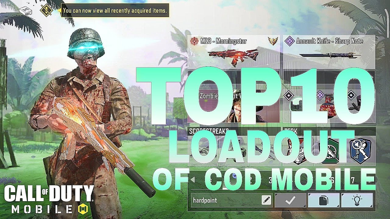 TOP 10 LOADOUT OF MULTI 😼🔥 | CALL OF DUTY MOBILE - YouTube