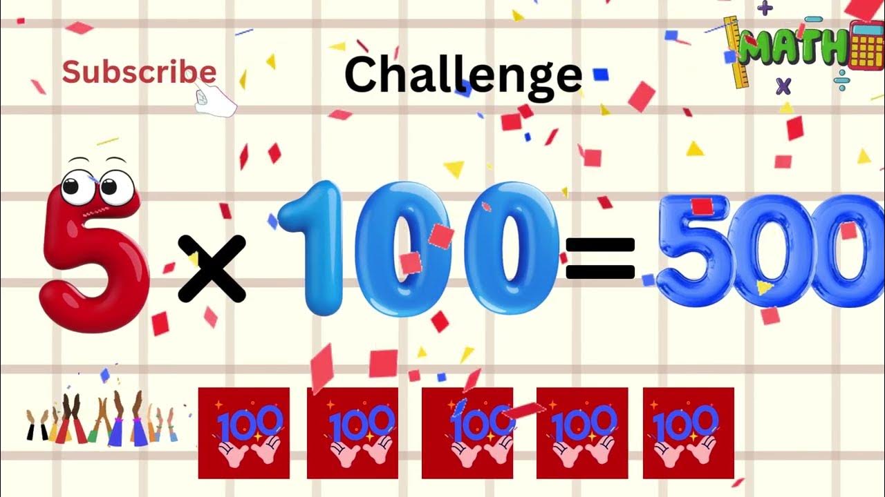 5 Times Table Song| Preschool fun learning | Five Timestable | Kids ...