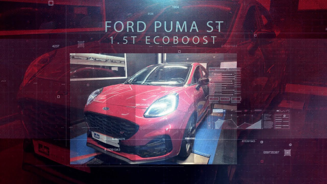 Ford Puma ST Stage 1 | Chip Tuning & ECU Remapping by: Dyno-ChiptuningFiles.com - YouTube