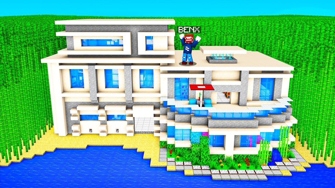 MEIN 3000 BAMBUS PRANK AN ICRIMAX! - Minecraft Insel - YouTube