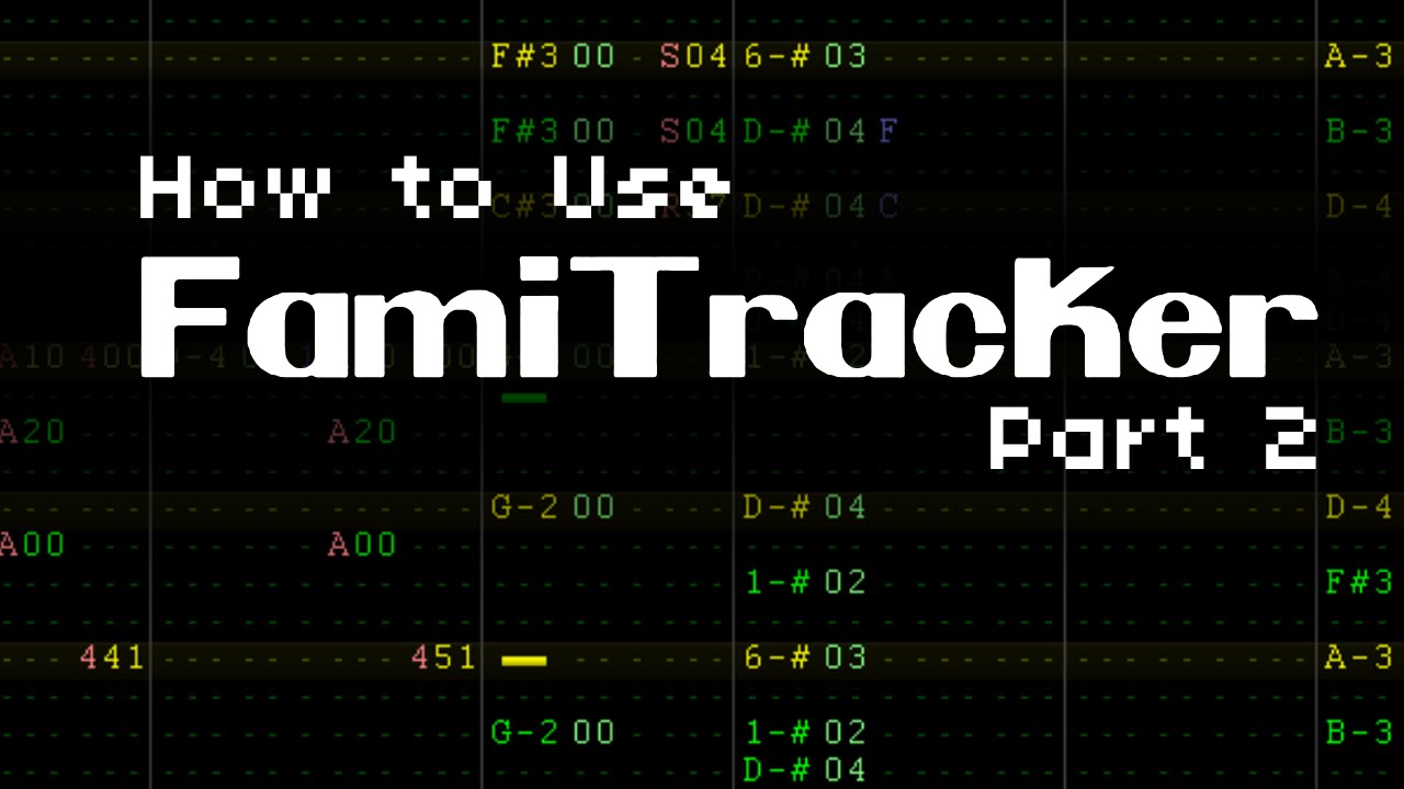 How to Use Famitracker (Part 2) - Instruments and Inputting Notes - YouTube