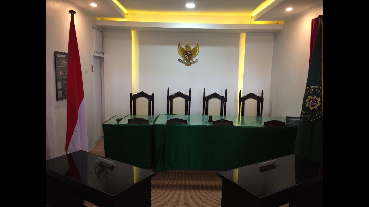 Video Dekorum Ruang Sidang dan K3 Pengadilan Agama Ampana - YouTube