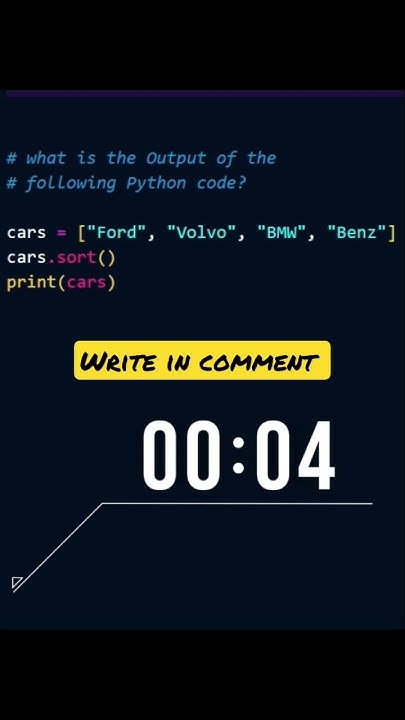 Python Quiz 18 | #coding #programming #shorts @shorts.thecodeschool - YouTube