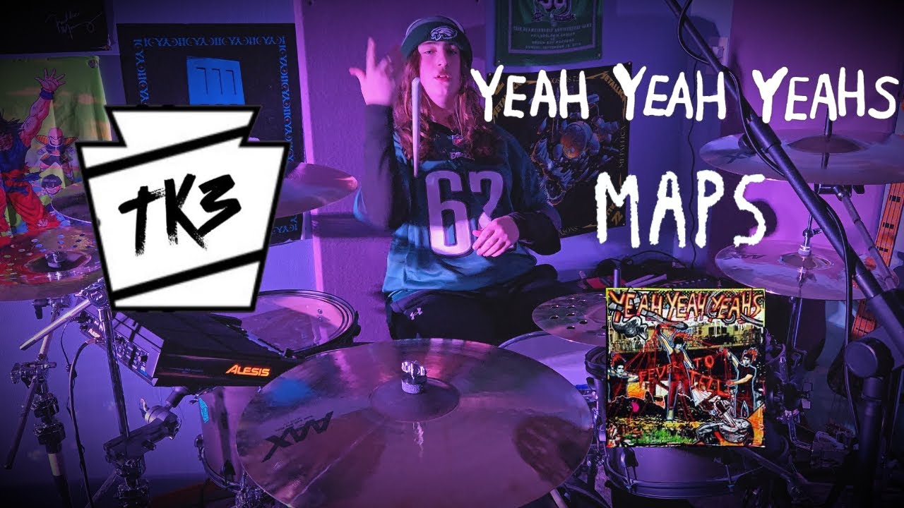 Maps - Yeah Yeah Yeahs Drum Cover - YouTube
