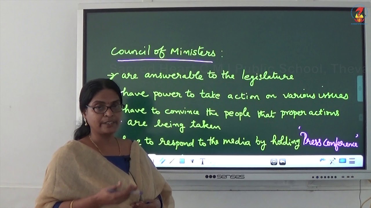 Soc07 Politics Chapter 03 How the State Government Works Video 02 ...