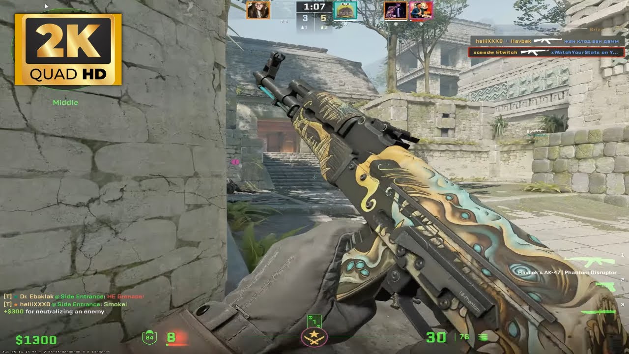 Counter Strike 2 Gameplay 2K (No Commentary) - YouTube