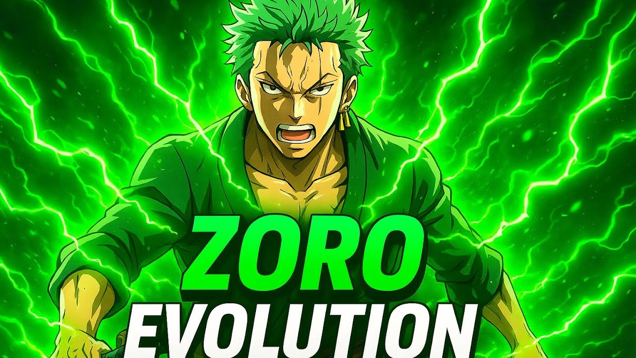 Zoro évolution ONE piece fight and prime - YouTube