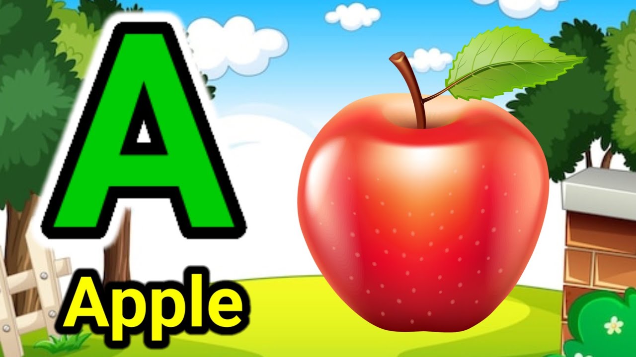 The ABC Phonic Song | Toddler Learning Video | A is for Apple a a Apple ...