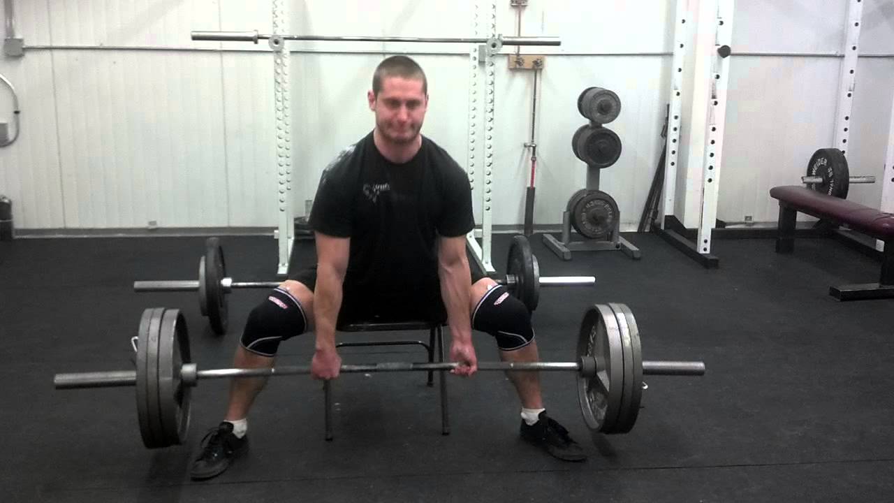 Kane seated deadlift - YouTube
